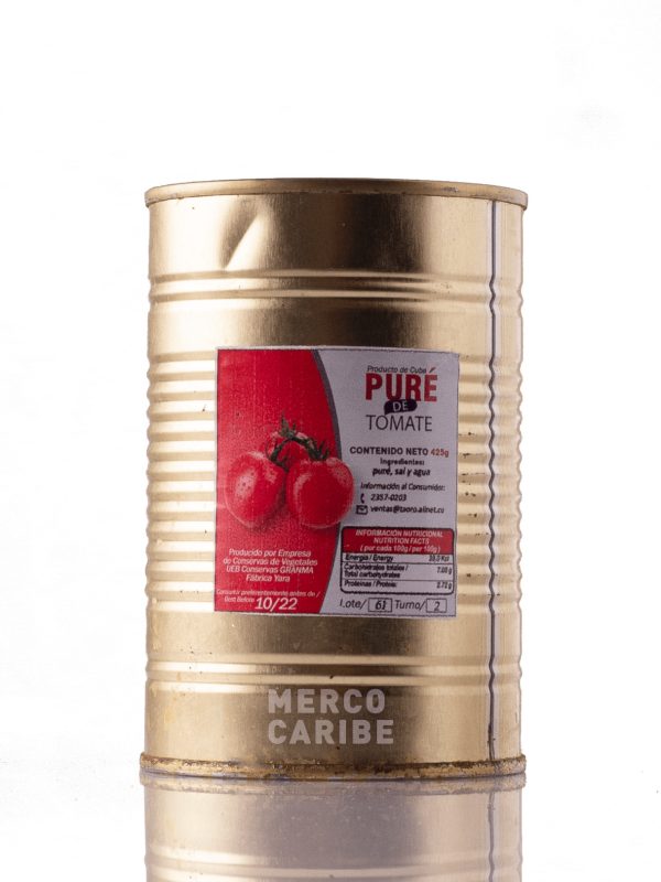 Pure de Tomate (Taoro) lata 425g (FL)