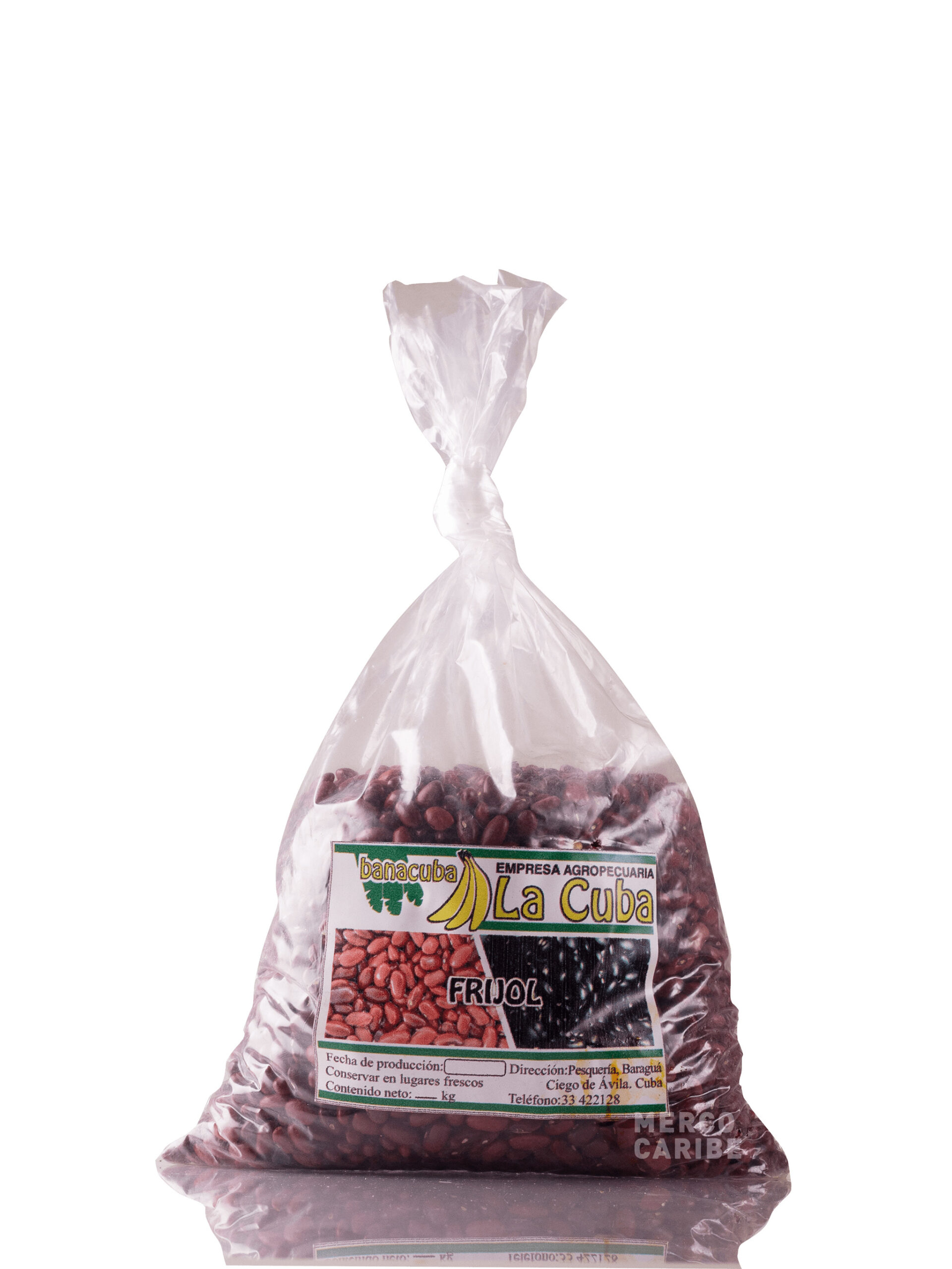 Frijoles Colorados (La Cuba) bolsa de 1 Kg (LC)